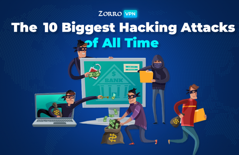 The ten most famous hacker attacks in history. Zorro VPN ios app